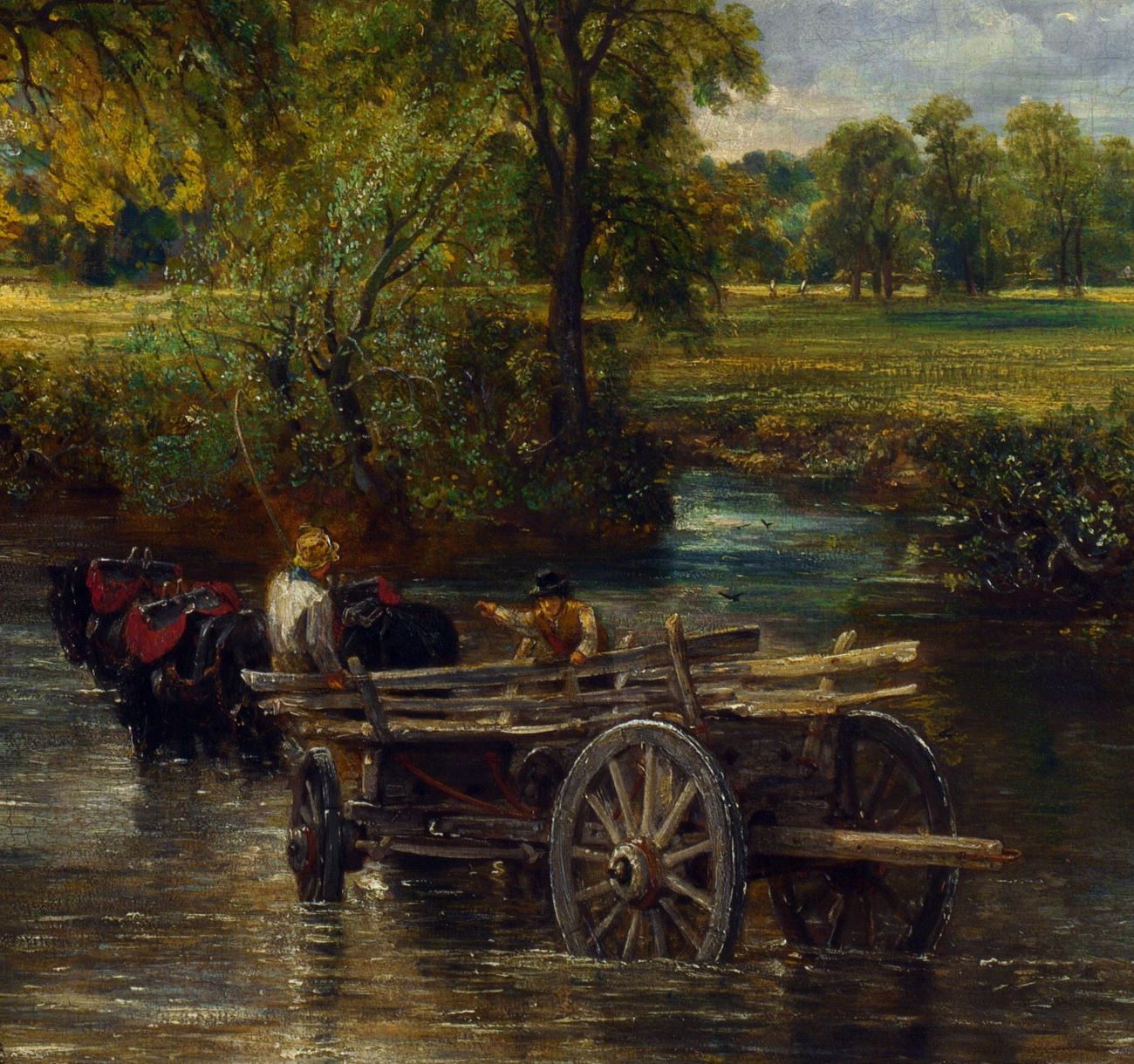 IL CARRO DA FIENO (The Hay Wain) - John Constable